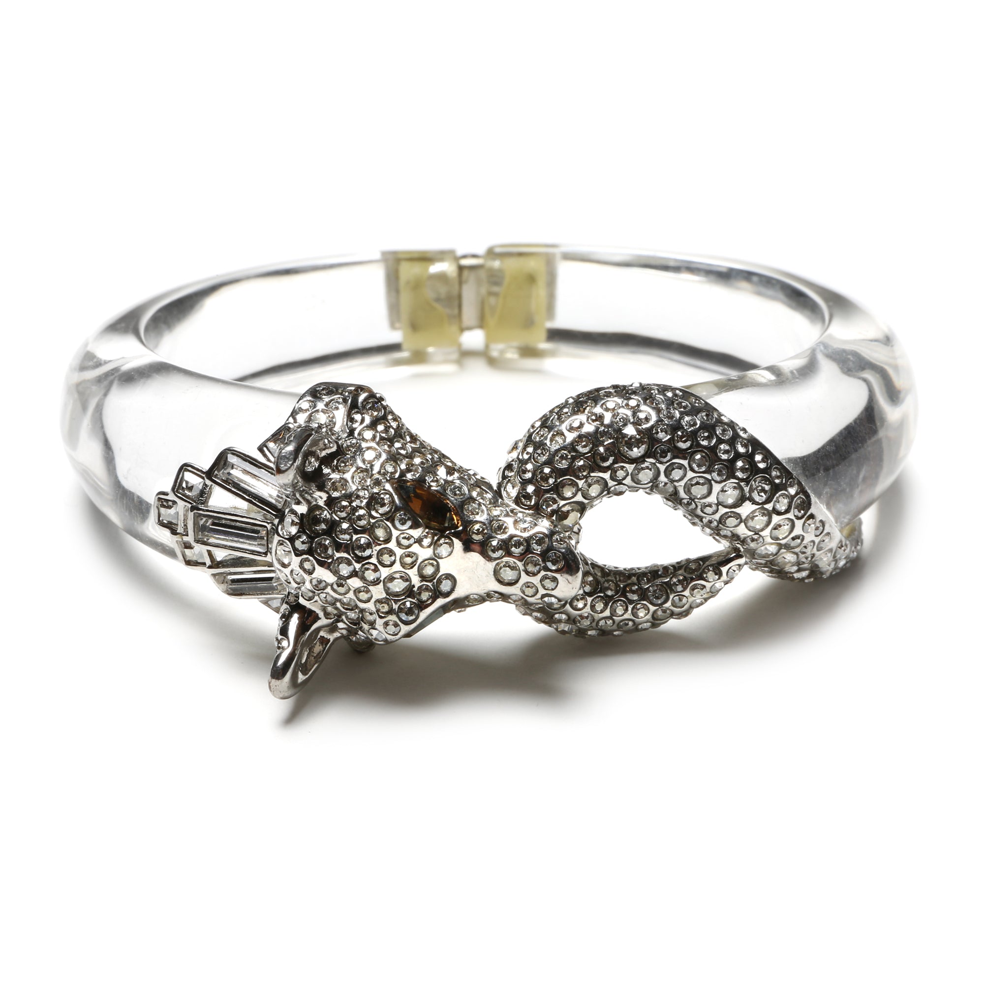Lucite Fox Clamper – Carole Tanenbaum Vintage Collection
